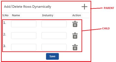 dynamically add delete rows in salesforce lightning salesforce lwc
