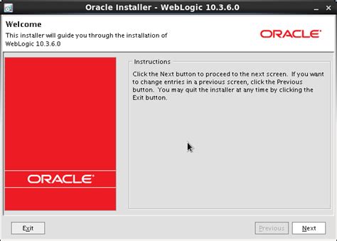 oracle stack weblogic server 11g 10 3 6 installation
