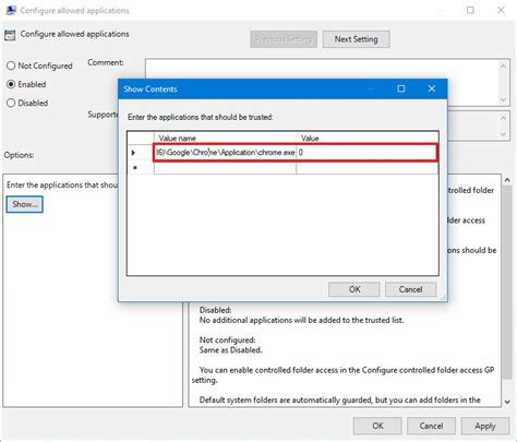 how to enable controlled folder access to protect data from ransomware