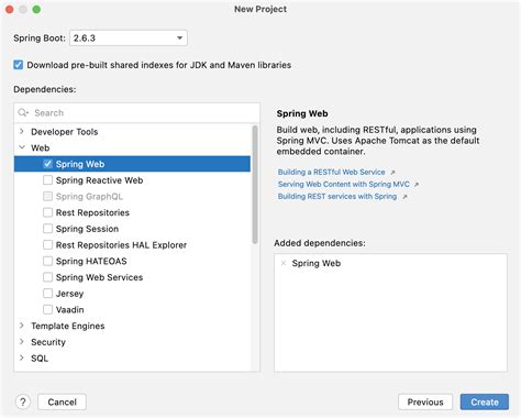 spring initializr project wizard intellij idea documentation