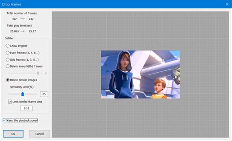 how to remove duplicate frames in animated webp mp4 honeycam