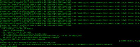 cuda error device side assert triggered · issue 543 · ultralytics