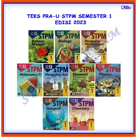 [adm] Buku Rujukan Stpm Teks Pra U Stpm Semester 1 Edisi 2024