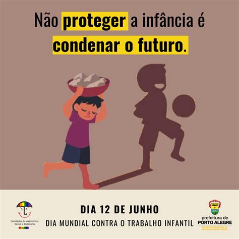 Campanha De Conscientização Contra O Trabalho Infantil é Intensificada