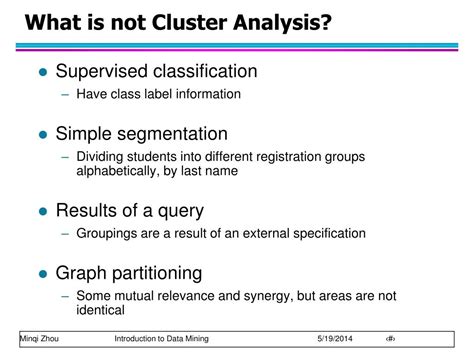 Ppt Data Mining Cluster Analysis Basic Concepts And Algorithms