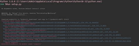 python how to fix pip install pygame stack overflow