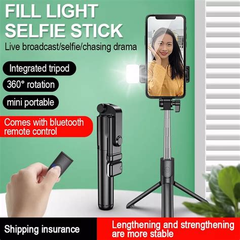 Universal 3 In 1 Wireless Bluetooth Compatible Selfie Stick With Tripod