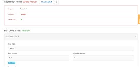 why output difference for same test case leetcode discuss