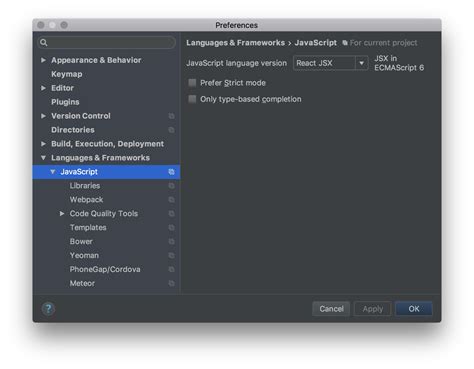[solved] intellij idea cannot resolve react native import reactjs