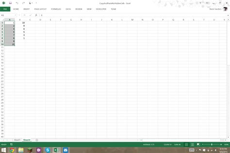 excel copying and pasting visible cells only stack overflow