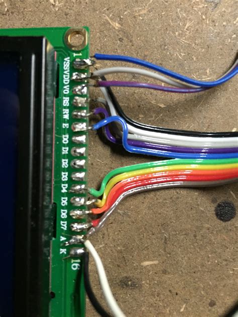 Lcd Screen Connection To An Arduino The Diy Life Arduino Arduino