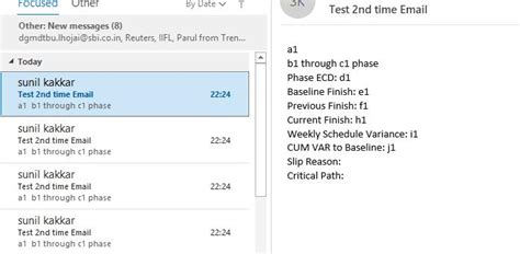 excel vba to loop data into email body stack overflow