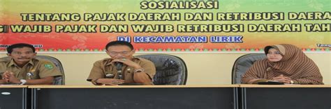 Sosialisasi Pajak Daerah Dan Retribusi Daerah Tahun 2015 Di Kecamatan Lirik