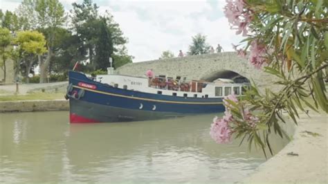 Cruise The Canal Du Midi Aboard Hotel Barge Anjodi Youtube