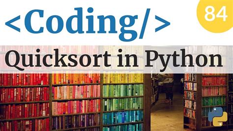 l algoritmo di quicksort in python corso di codiing e programmazione