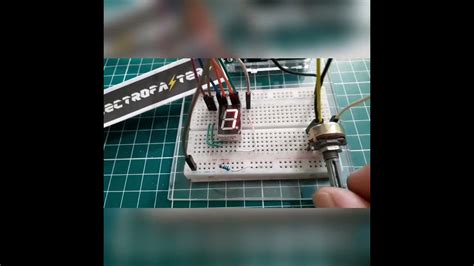 Potentiometer Scale Using A 7 Segment Display Youtube