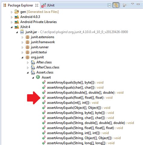 java junit noclassdeffounderror on org junit assert