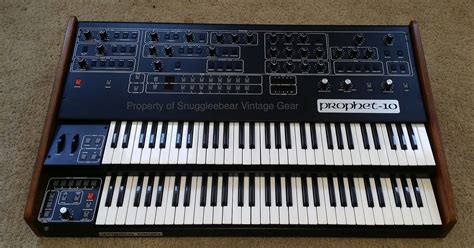 matrixsynth vintage sequential circuits prophet 10 analog synthesizer
