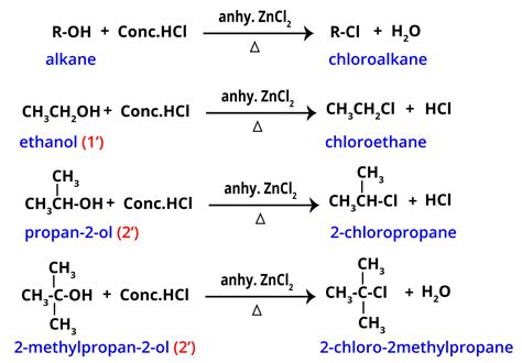 Preparation Of Haloalkane From Alcohol Important Concepts And Tips