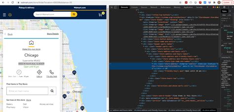can t access elements in the same webpage after clicking with python