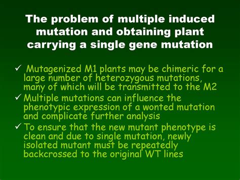 Classical Mutagenesis And Genetic Analysis Chromosome Walking Ppt