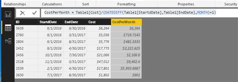 solved splitting values between months of two dates microsoft power