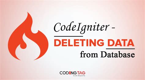 codeigniter deleting data from database