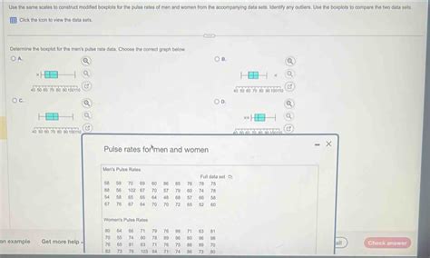 Solved Use The Same Scales To Construct Modified Boxp