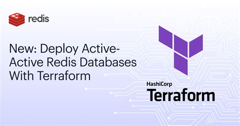 deploy active active redis databases with terraform redis