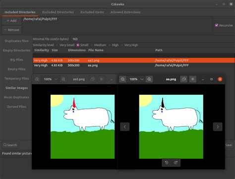 install czkawka for linux using the snap store snapcraft