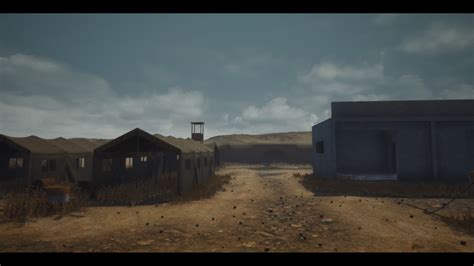 artstation abandoned camp unreal engine game assets