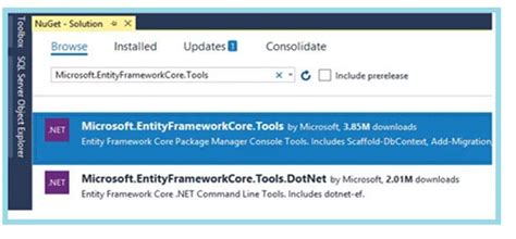 Entity Framework In Net Core Creating Entity Framework In Net Core
