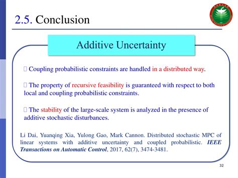 Ppt Distributed Stochastic Model Predictive Control Powerpoint