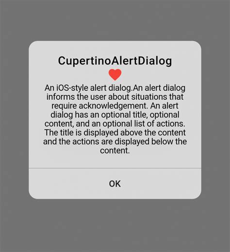 cupertinoalertdialog widget flutter widget guide by flutter agency