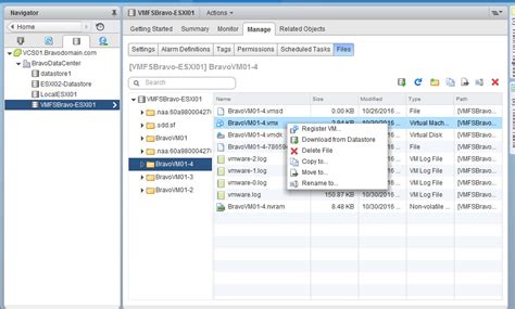 lab 15 managing virtual machines net701 netapp and vmware labs