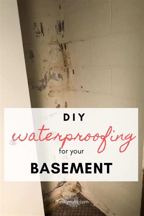 Diy Waterproofing Basement Walls Artofit