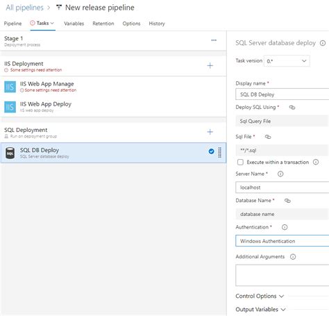 sql server azure devops continuous deployment for sql