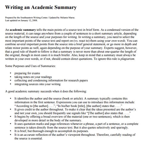 Definition Of Summary Writing How To Teach Summary