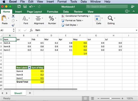 office 365 mac excel pivot table issue microsoft community