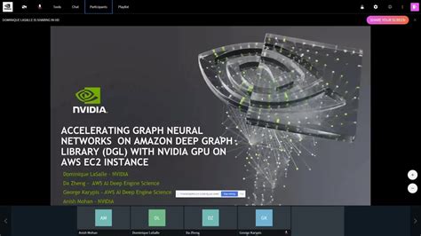Accelerating Graph Neural Networks On Amazon Deep Graph Library Dgl