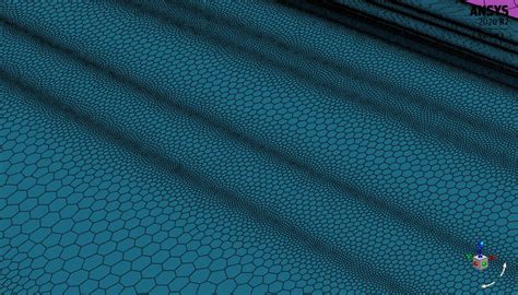 thin solid body in a flow field causing fluent mesh