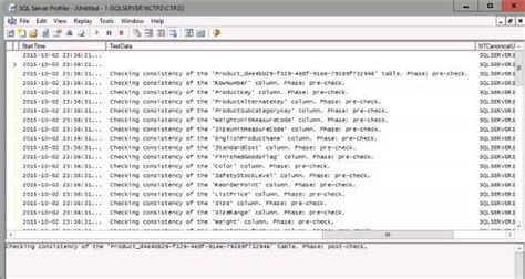 consistency checks for sql server analysis services