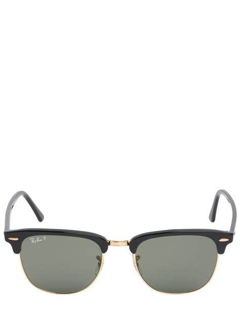 Clubmaster Metal Sunglasses Ray Ban Women Luisaviaroma