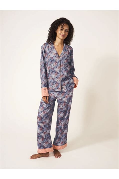 White Stuff Nina Woven Organic Pj Shirt