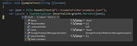 c how to deserialize json to protobuf that contains collections