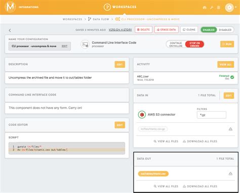 how data flow and comp meiro docs