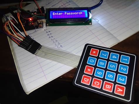 arduino alarm keypad lcd my xxx hot girl
