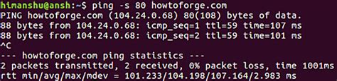 tutorial del comando ping de linux para principiantes 8 ejemplos