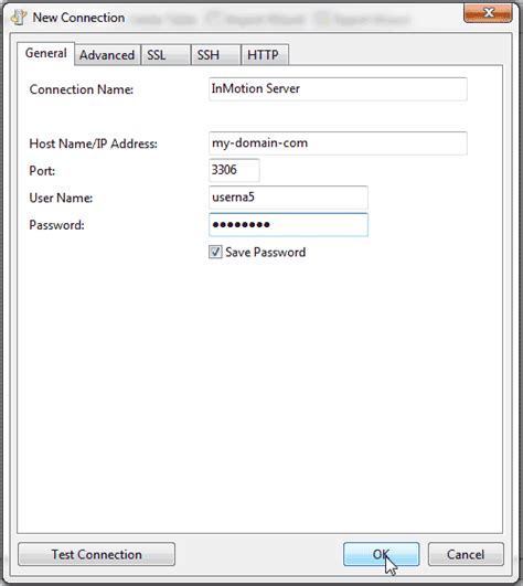 how to connect to mysql database with navicat quyasoft