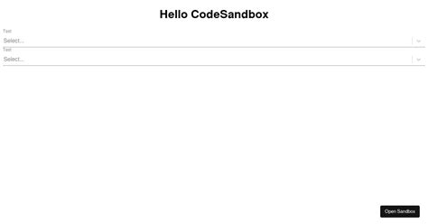 react select with material ui component codesandbox